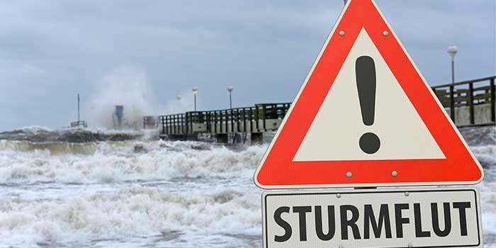 Enormer Anstieg bei Sturmfluten an der Nordsee im Winter 23/24 | wetter.com